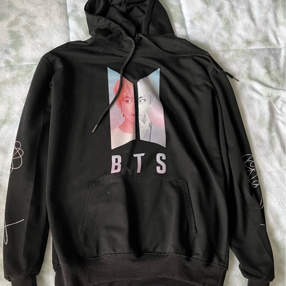 Bts | Jackets & Coats | Bts V Hoodie Love Yourself Era | Poshmark